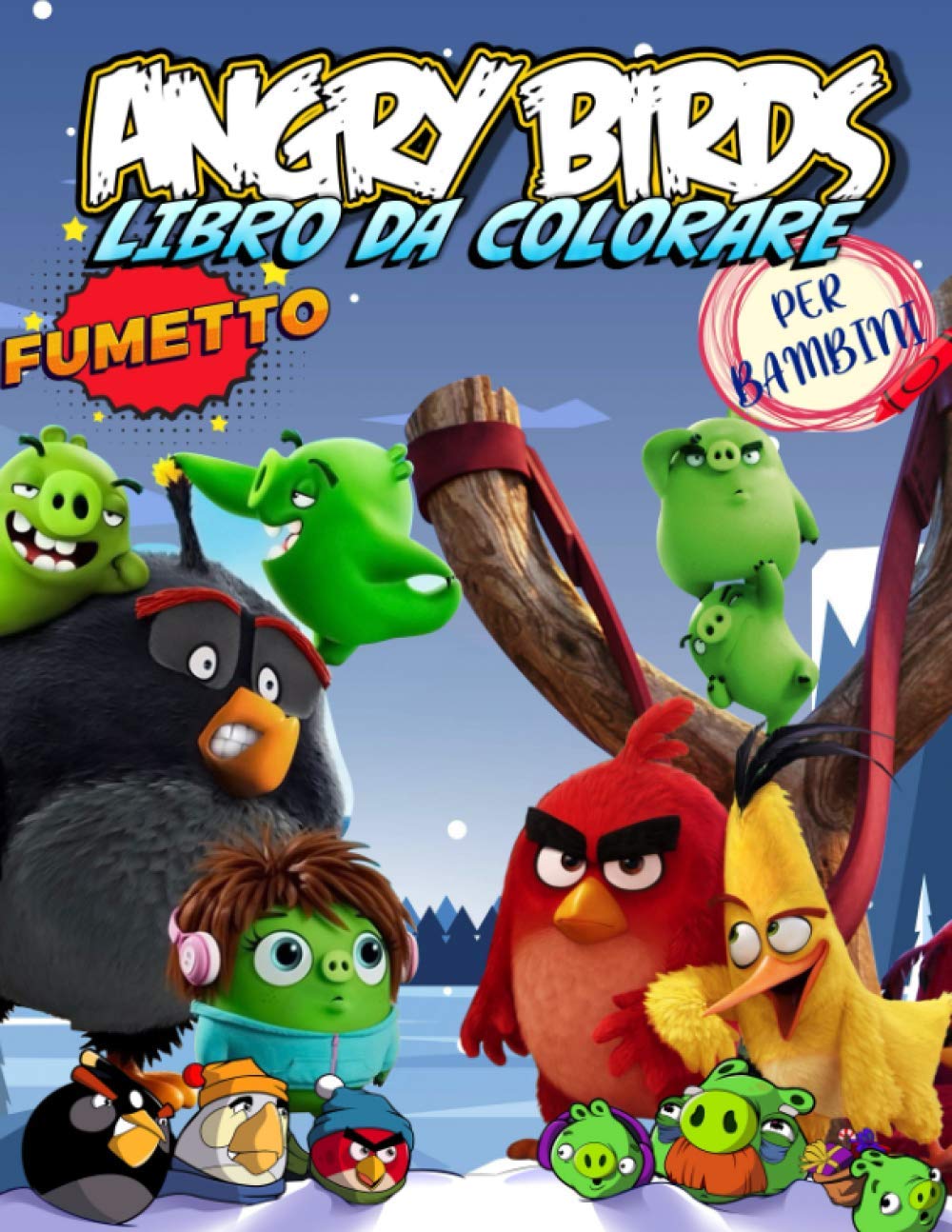 Pagine Da Colorare Di Angry Birds Go