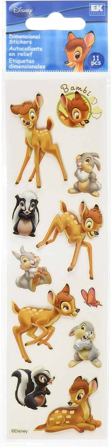 Amazon.com: Disney Bambi Dimensional Sticker : Toys & Games
