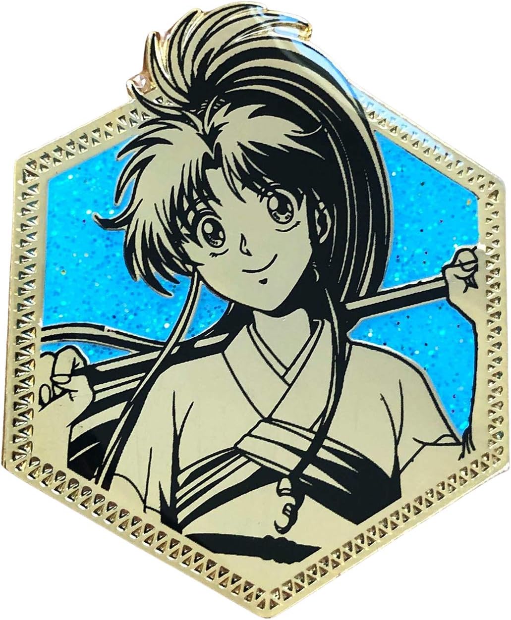 Amazon.com: Golden Botan - Yu Yu Hakusho Collectible Enamel Pin ...