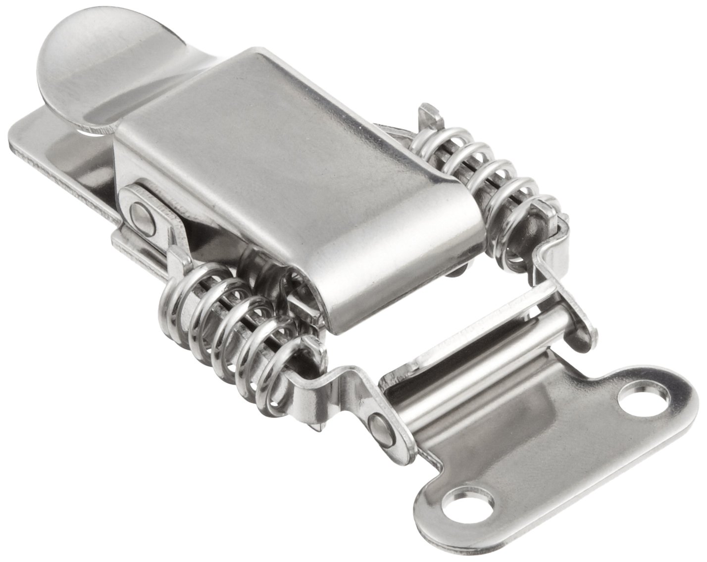 Stainless Steel 304 Spring Loaded Draw Latch, Polished Finish, Non ...