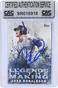 Amazon.com: Josh Donaldson Toronto Blue Jays Signed Autographed 2018 ...
