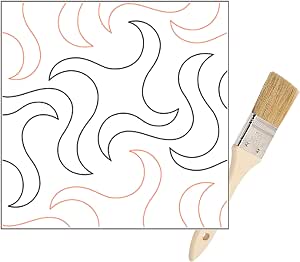Amazon.com: Pantographs for Longarm Quilting Paper Roll - Long Arm ...