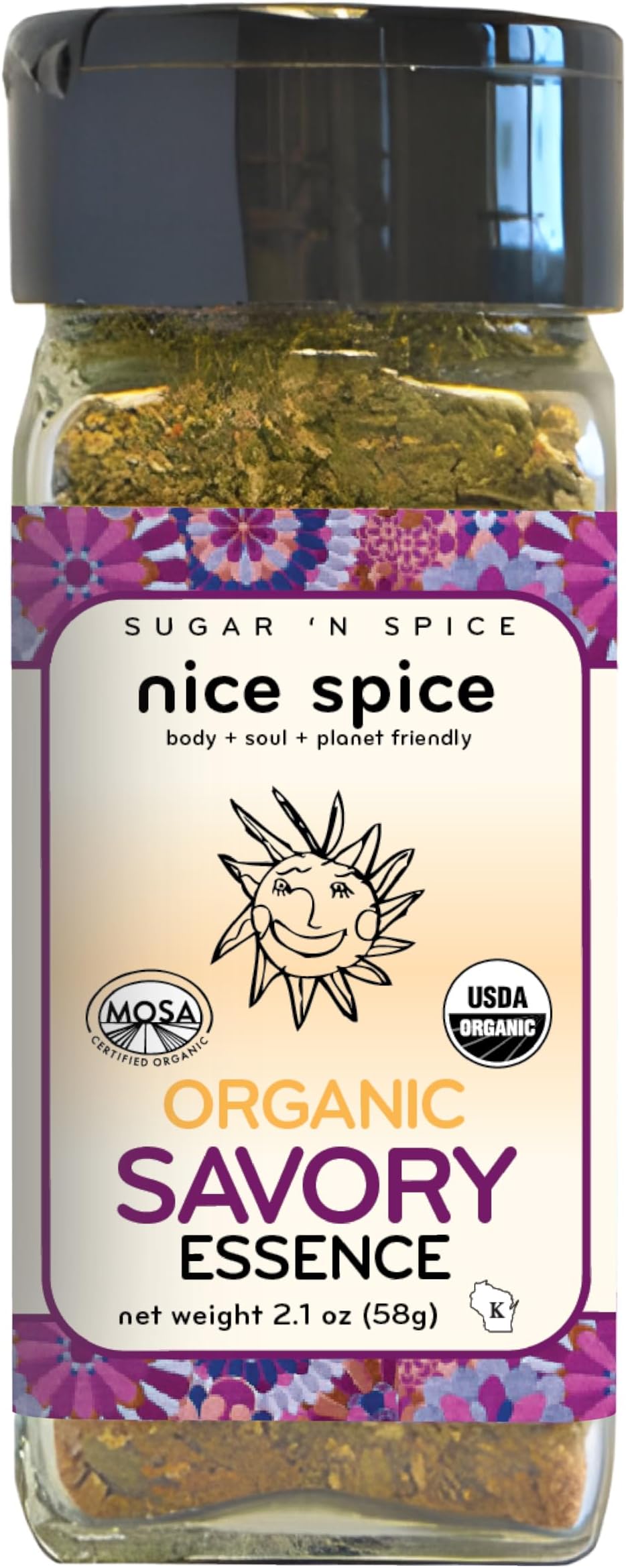 Amazon.com : Sugar 'N Spice Organic Nice Spice, Savory Essence ...