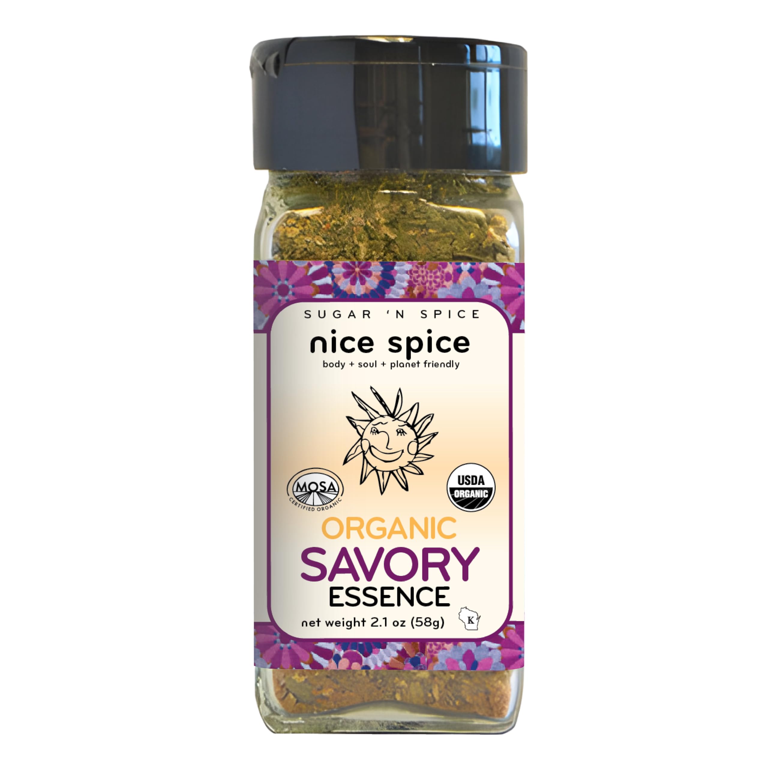 Amazon.com : Sugar 'N Spice Organic Nice Spice, Savory Essence ...