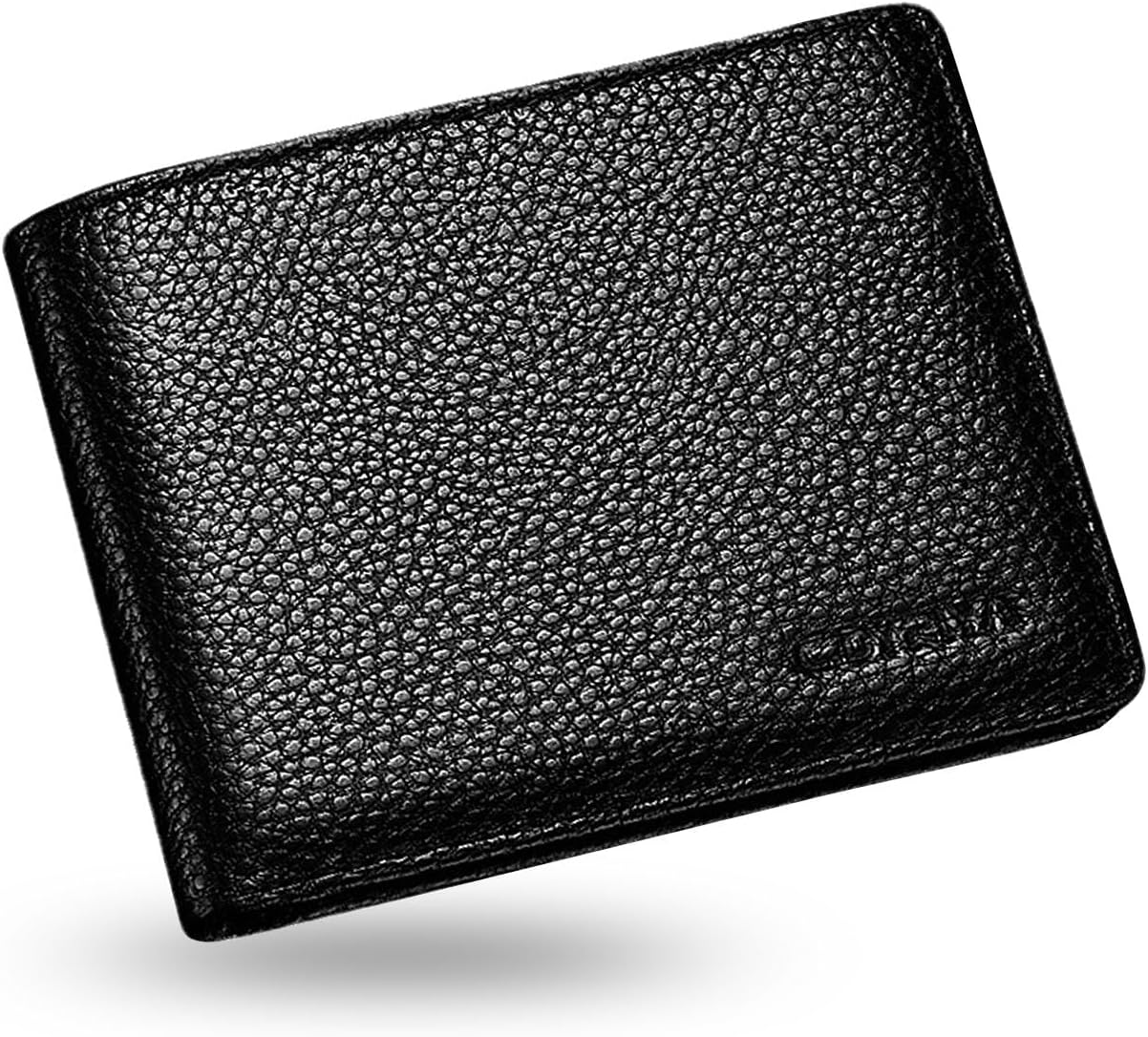 Amazon.com: Ohromcoli Wallet for Men Mens Wallet Genuine Leather, RFID ...