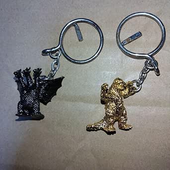 Amazon.co.jp: Godzilla, King Ghidorah, Key Holder : Clothing, Shoes ...