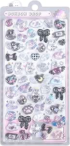 Amazon.com: 3D Puffy Stickers, 4 Sheets 200+ Kawaii Resin Decorative ...