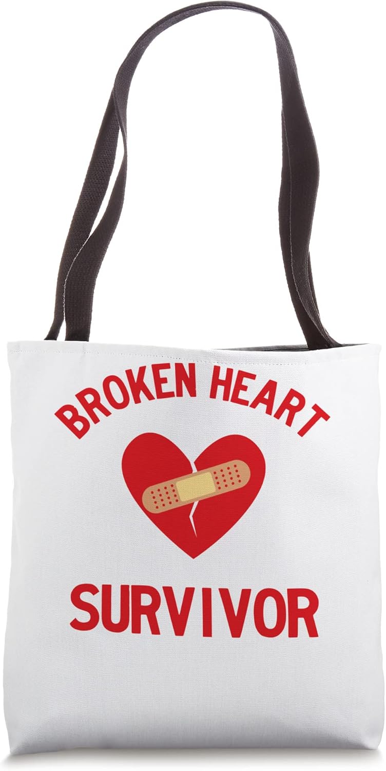 Amazon.com: Broken Heart Survivor Bandaged Heart with Bandage Break Up ...