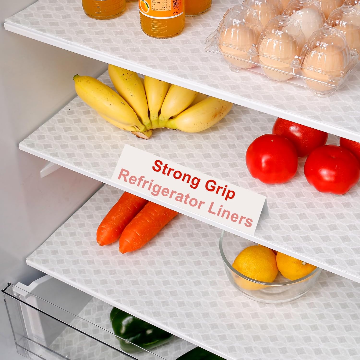 Amazon.com - Cooyes Refrigerator Liners 17.7" x 24", Absorbent Strong ...