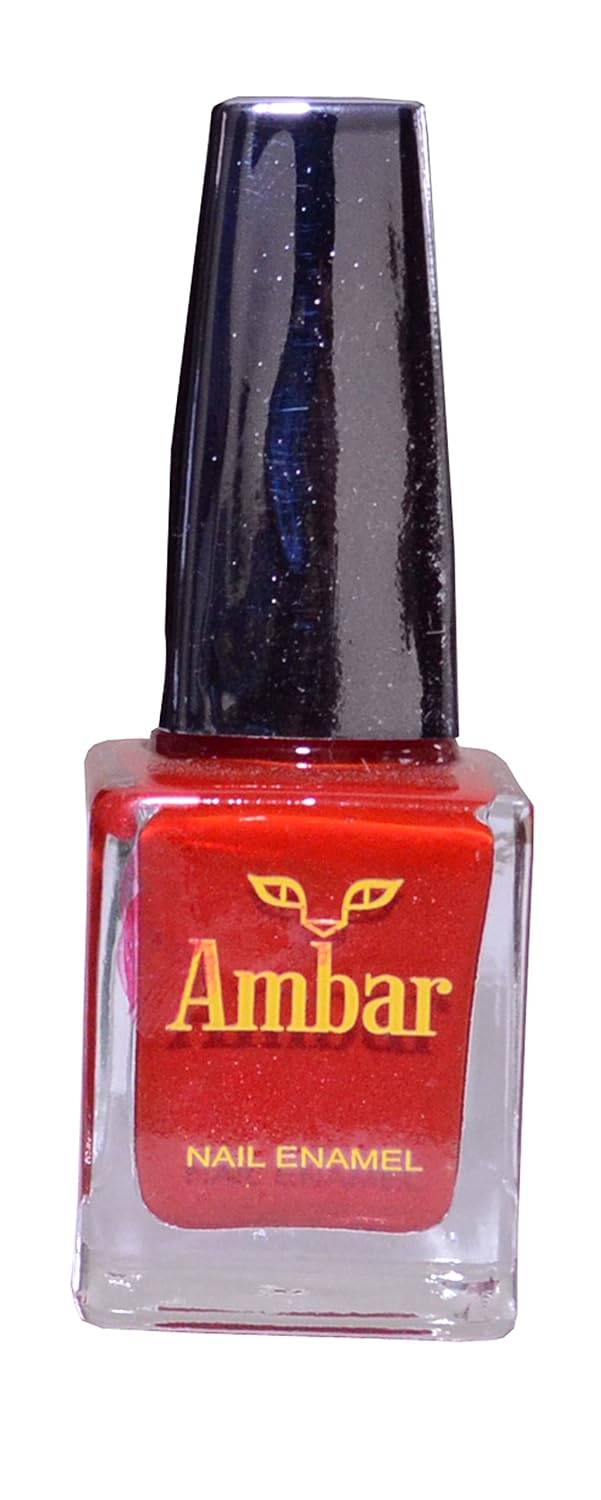Buy Ambar Nail Enamel for Womens, 7ml, Orange Online at Low Prices in India - Amazon.in