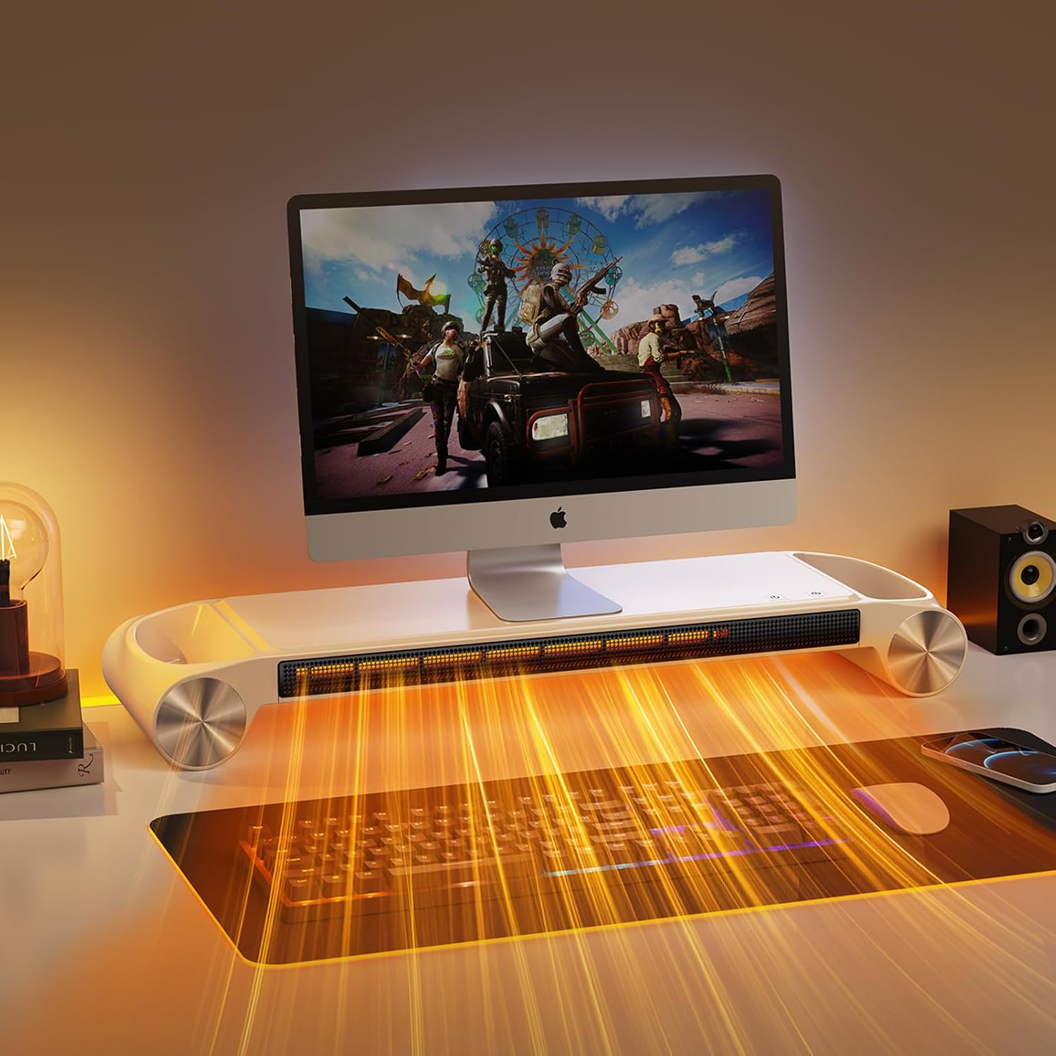 Amazon.com: xuenair [2-In-1 Desk Stand for Monitor,[300 Watts] Energy ...