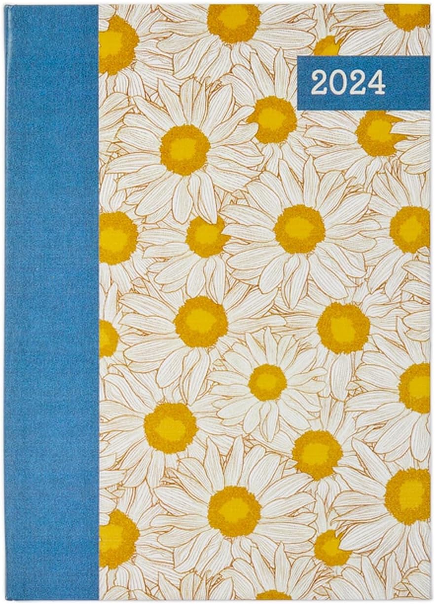 2024 Marie Curie Daisy A6 Flexi Diary Week To View : Amazon.co.uk ...