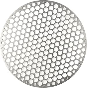 Oniissy Round Stainless Steel Grill Net BBQ Mat Carbon Furnace Steam ...
