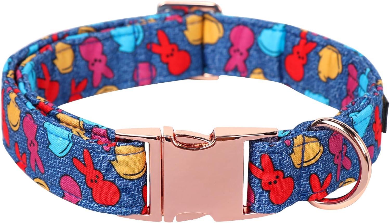 Amazon.com : Maca Bates Easter Day Dog Collar Egg and Bunny Dogs ...