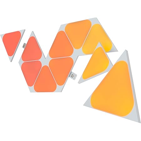 Nanoleaf Shapes Hexagon Starter Kit, 9 Smart Light Panels LED RGBW ...