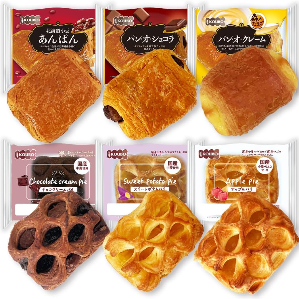 Amazon | KOUBO パン 詰め合わせ ベストセレクト 30個入 賞味期限75日 ロングライフパン 常温保存 個包装 非常食 | K KOUBO | 菓子パン 通販
