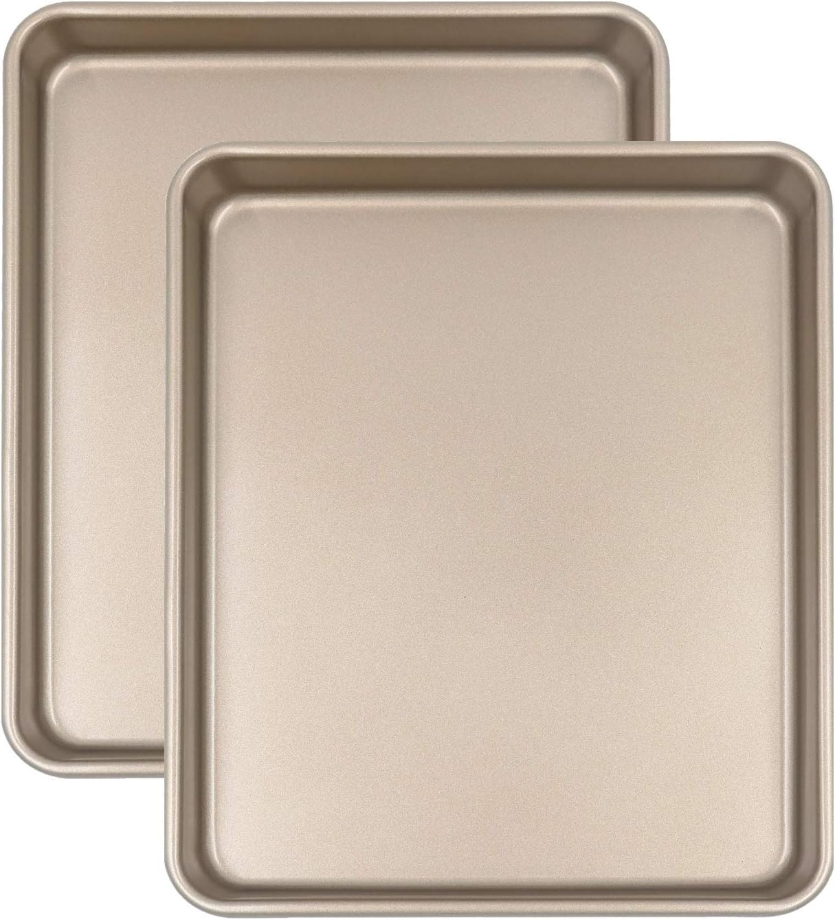 Amazon.com: HYTK 2 Small Baking Sheet 10 x 7.1 Inch (Inner 9.25 X 6.3 ...