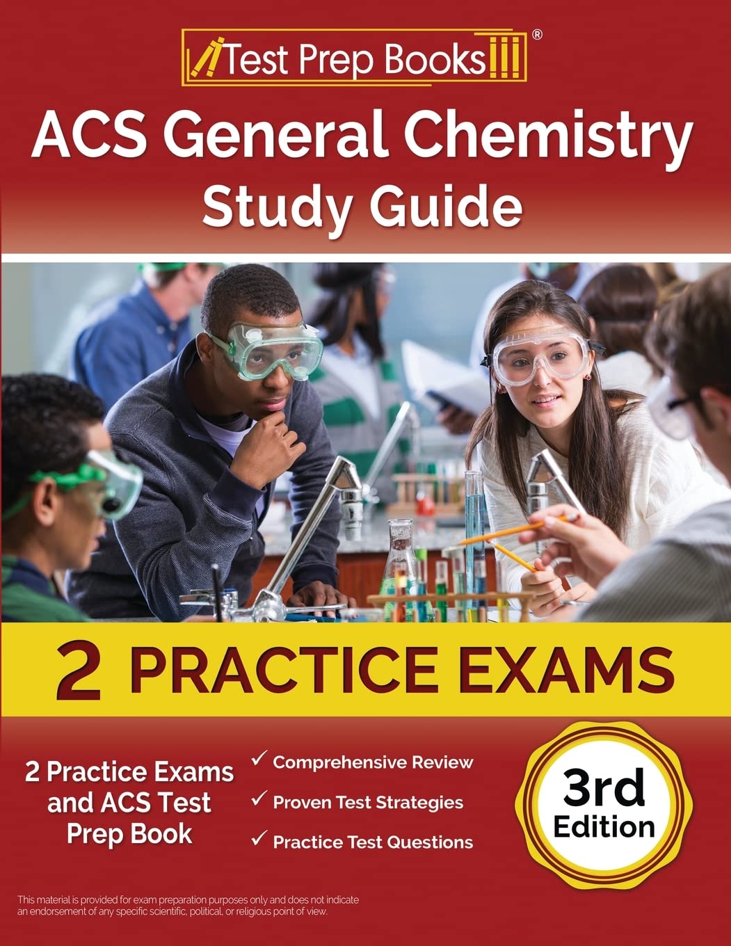 ACS General Chemistry Study Guide: 2 Practice Exams and ACS Test Prep ...