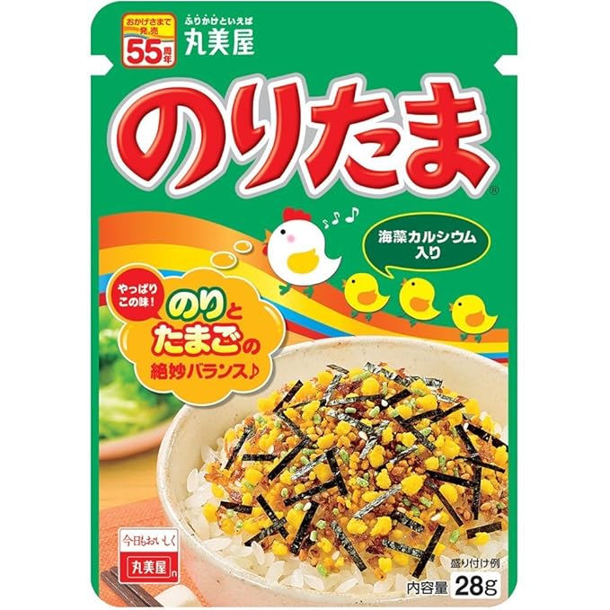 Amazon.com : Marumiya Furikake Rice Seasoning, "Egg and Seaweed Flavor ...
