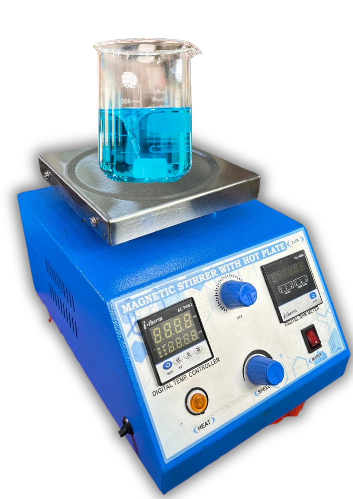 LABICO DIGITAL MAGNETIC STIRRER WITH HOT PLATE 150℃/302°F | 100-1800 ...