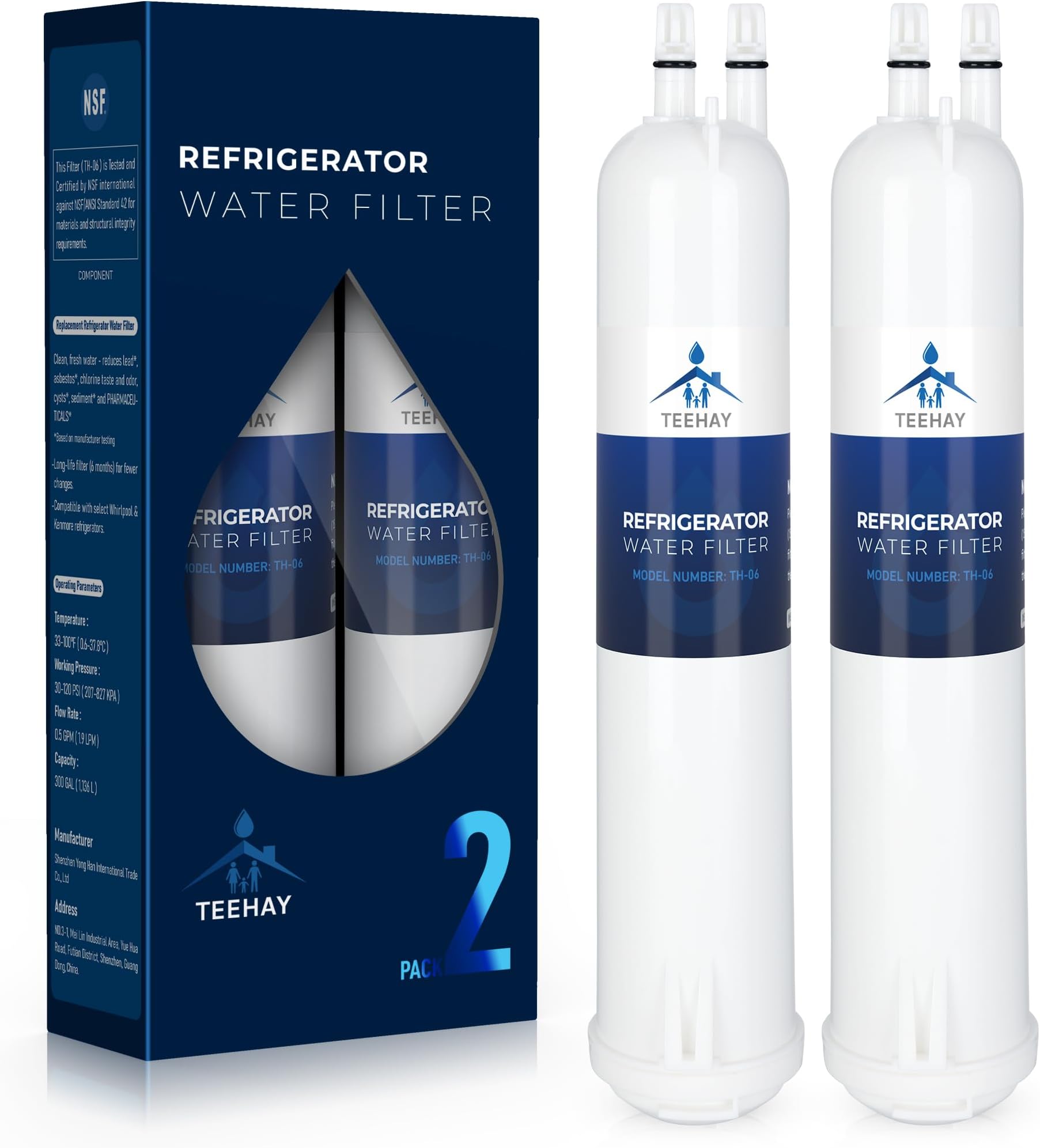 Amazon.com: Kenmore Elite 9490 Original OEM Refrigerator Water Filter ...