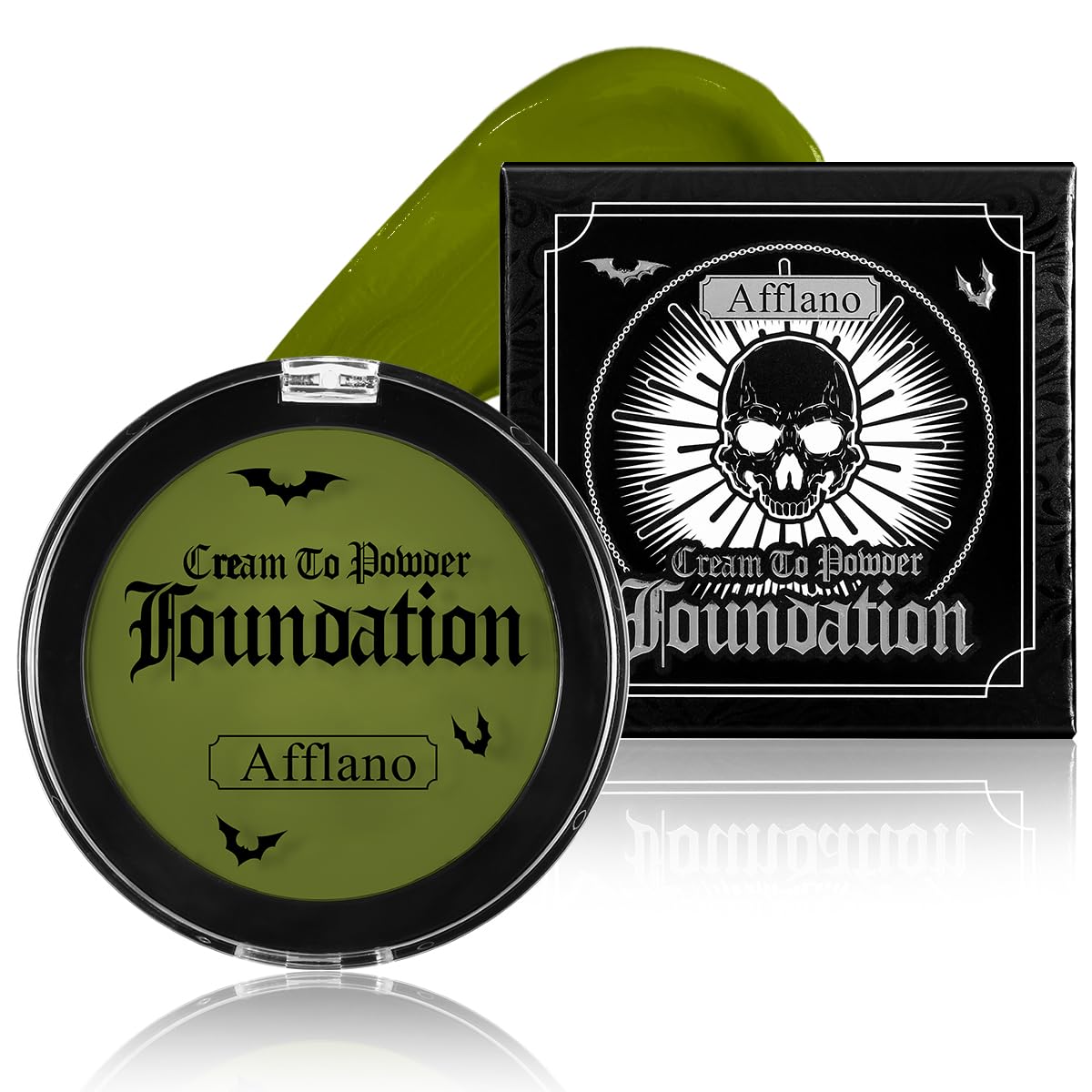 Amazon.com : Olive Green Face Body Paint, Witch Green Full-Coverage ...