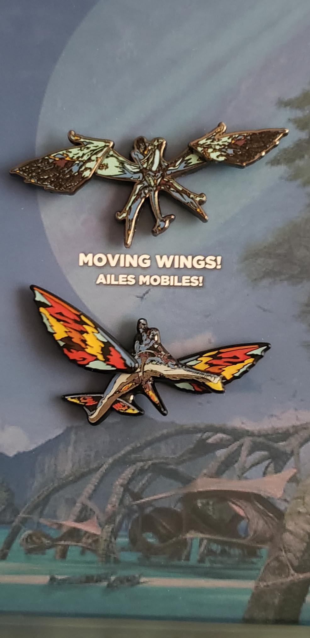 Amazon.com: Avatar 2: The Way of Water Jake and Neytiri 2 Moving Pin ...