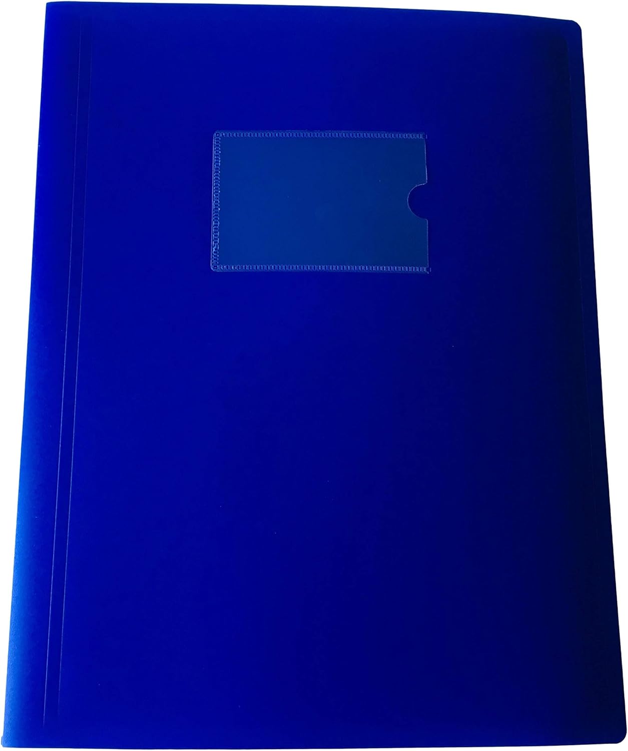 Janrax A4 Flexible Cover Display Book - Presentation Folder (Blue, 20 ...