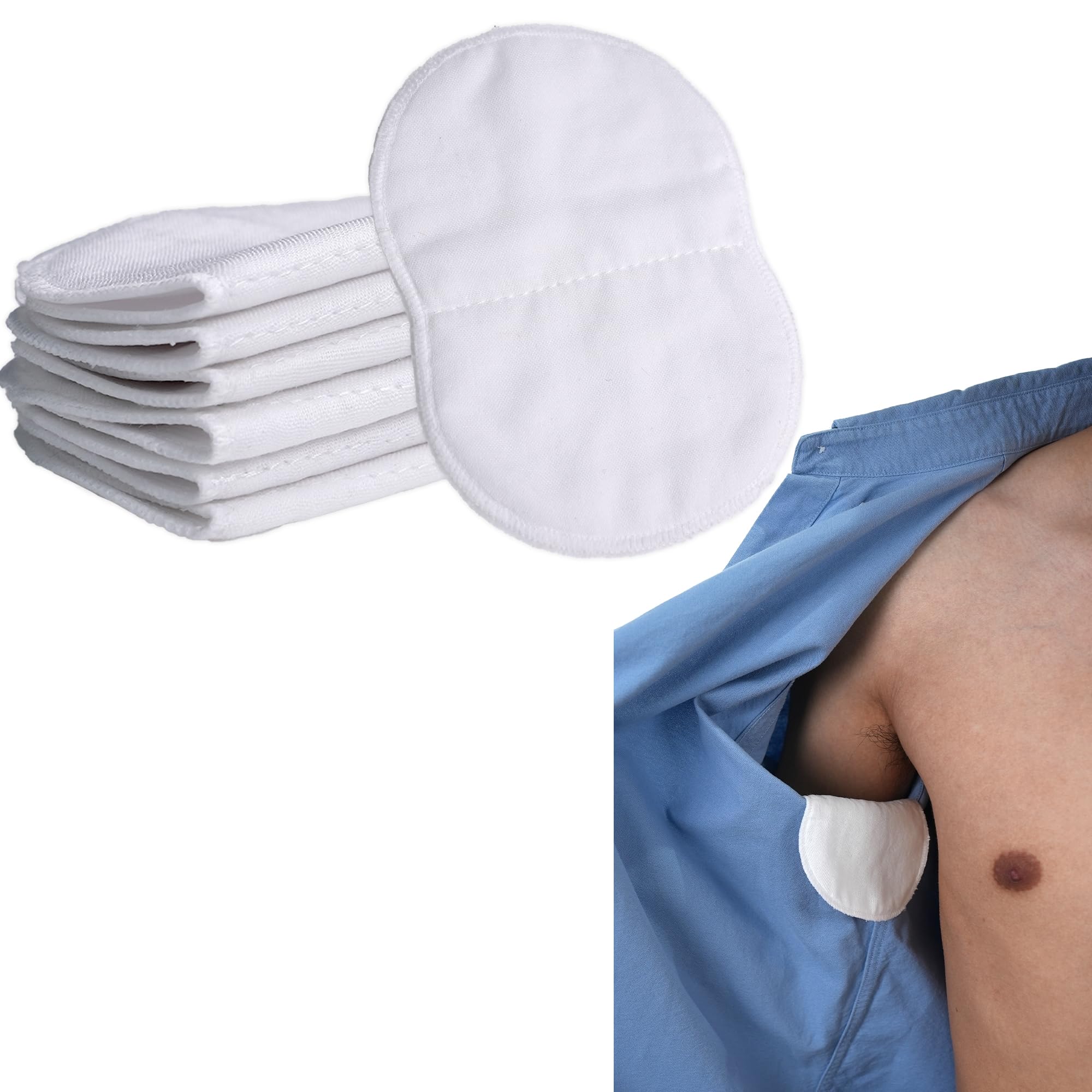Amazon.com : Reusable Underarm Sweat Pads, Armpit Sweat Pads for Women ...