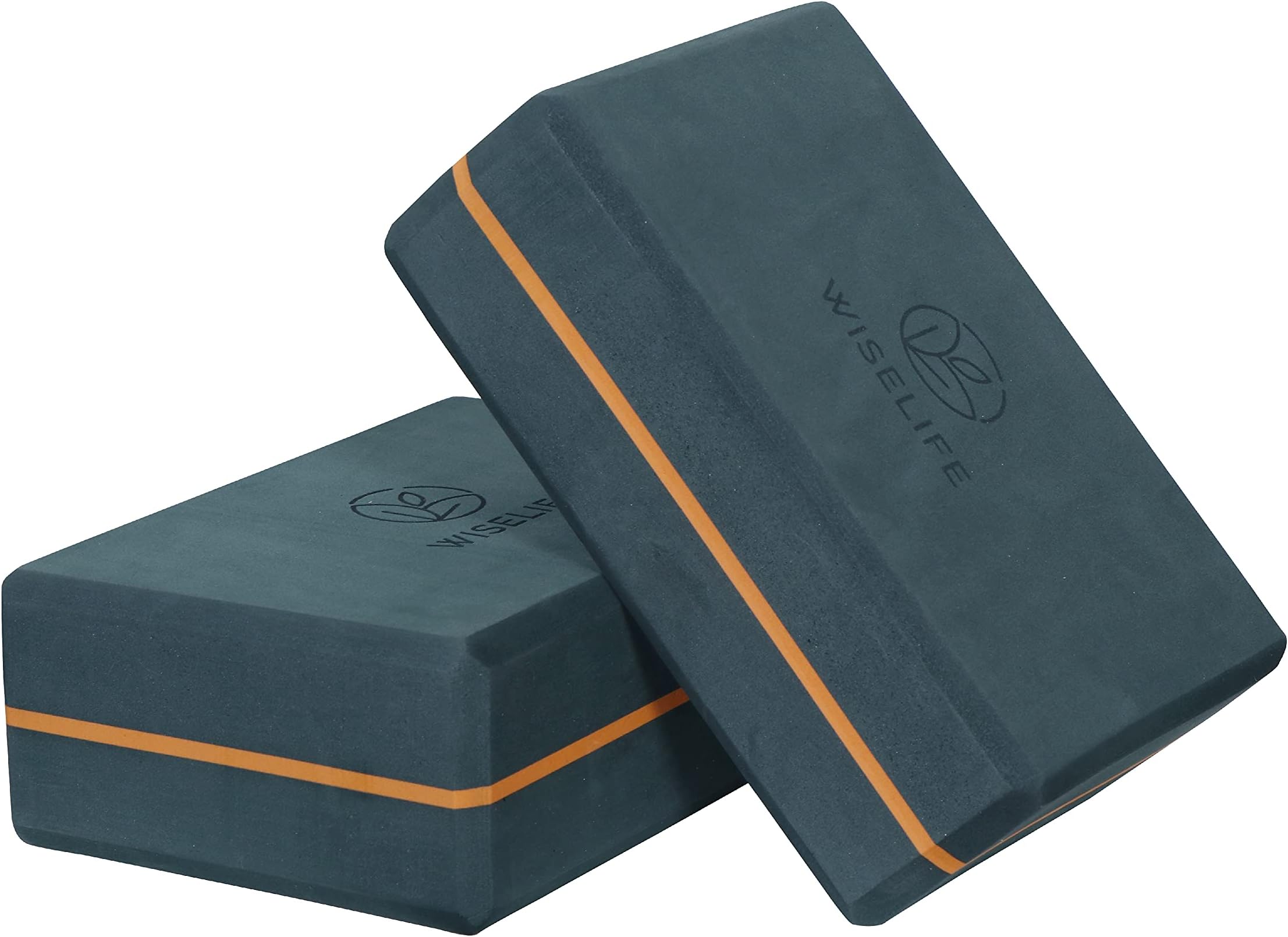 WiseLife Pro Yoga Block | Yoga Brick (Regular Size), High Density ...