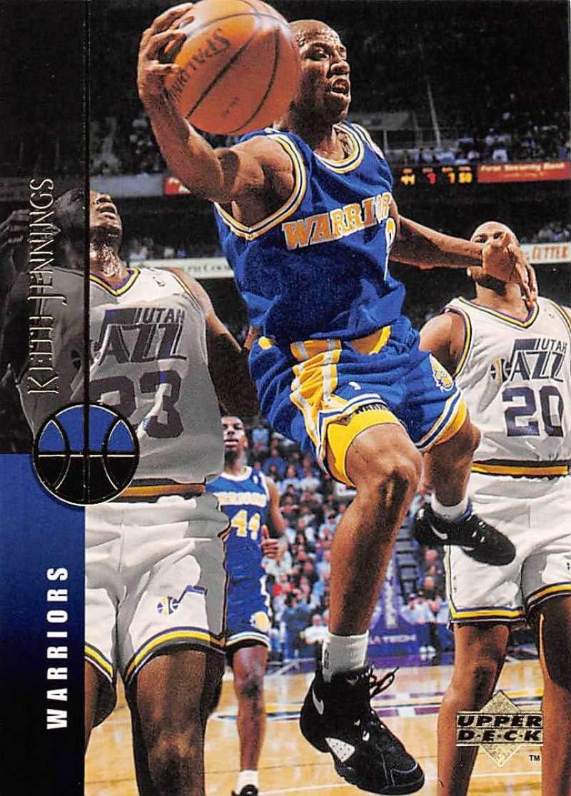 Amazon.com: 1994-95 Upper Deck Basketball #36 Keith Jennings Golden ...