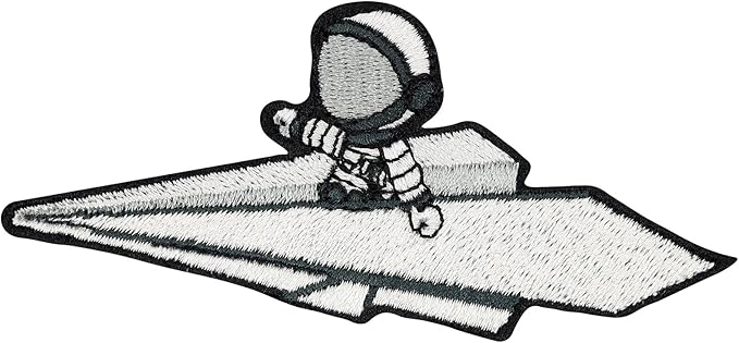 Amazon.com: EXPRESS-STICKEREI Astronaut Iron-on Patch Astronaut in ...