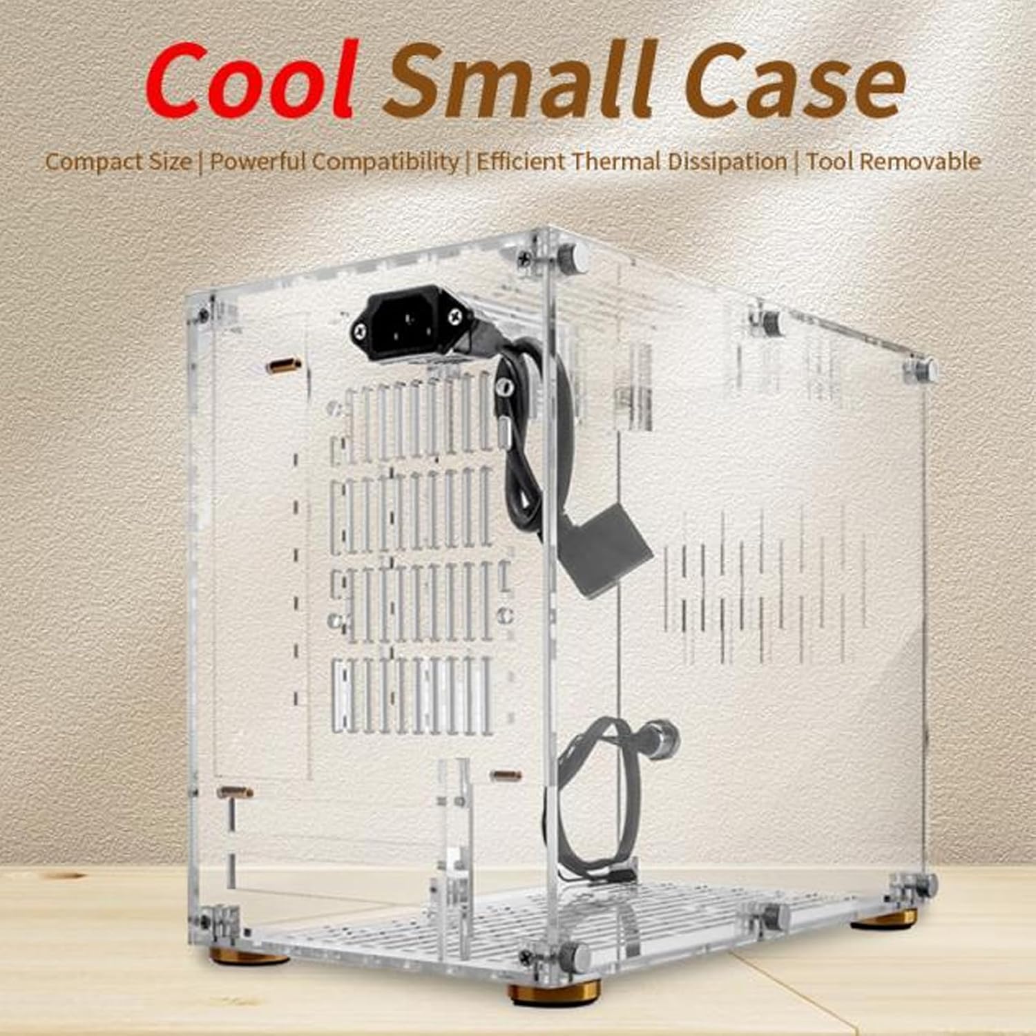 Clear Acrylic Mini ITX Case, Small PC Case, Mini ITX Australia | Ubuy