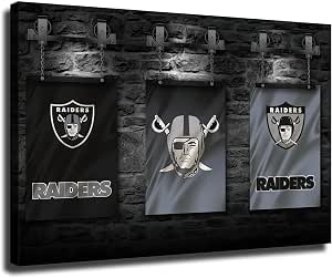 Amazon.com: Las Vegas City Raiders American Football Poster Sports ...