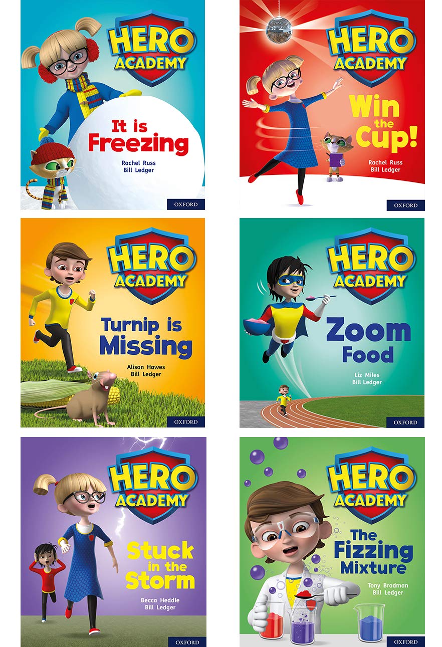 Hero Academy: Oxford Level 3, Yellow Book Band: Mixed pack: Amazon.co ...