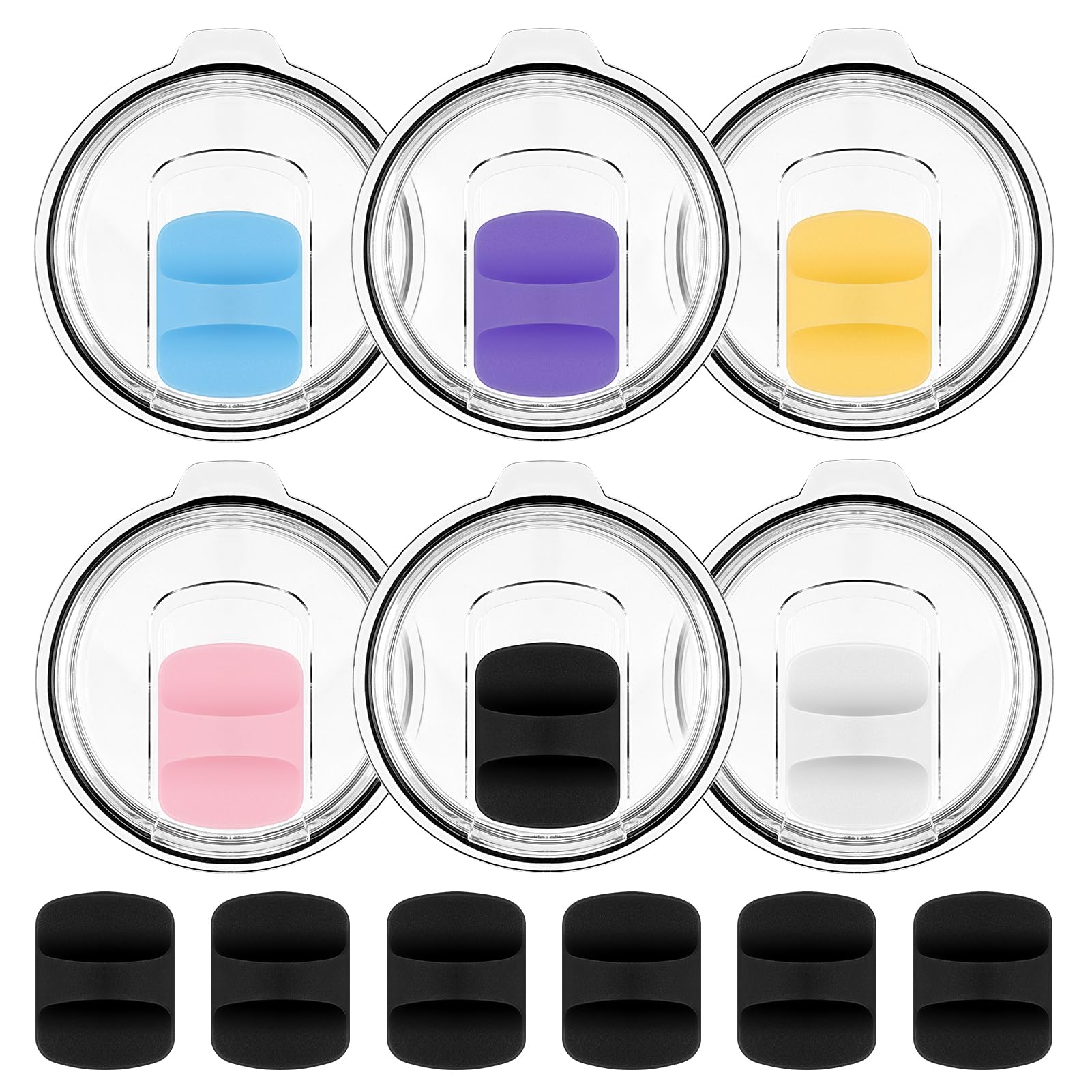 Amazon.com | Kannino 20 oz Replacement Lid for Yeti with 6 Magnetic ...