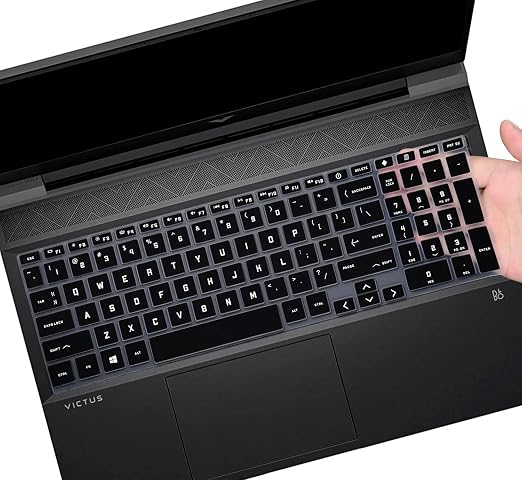 Amazon.com: Keyboard Cover for 2025-2023 HP Victus 15 Gaming Laptop 15. ...