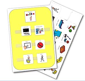 Activity Choice Board – Visual Cards Activity Choice compatible with ...