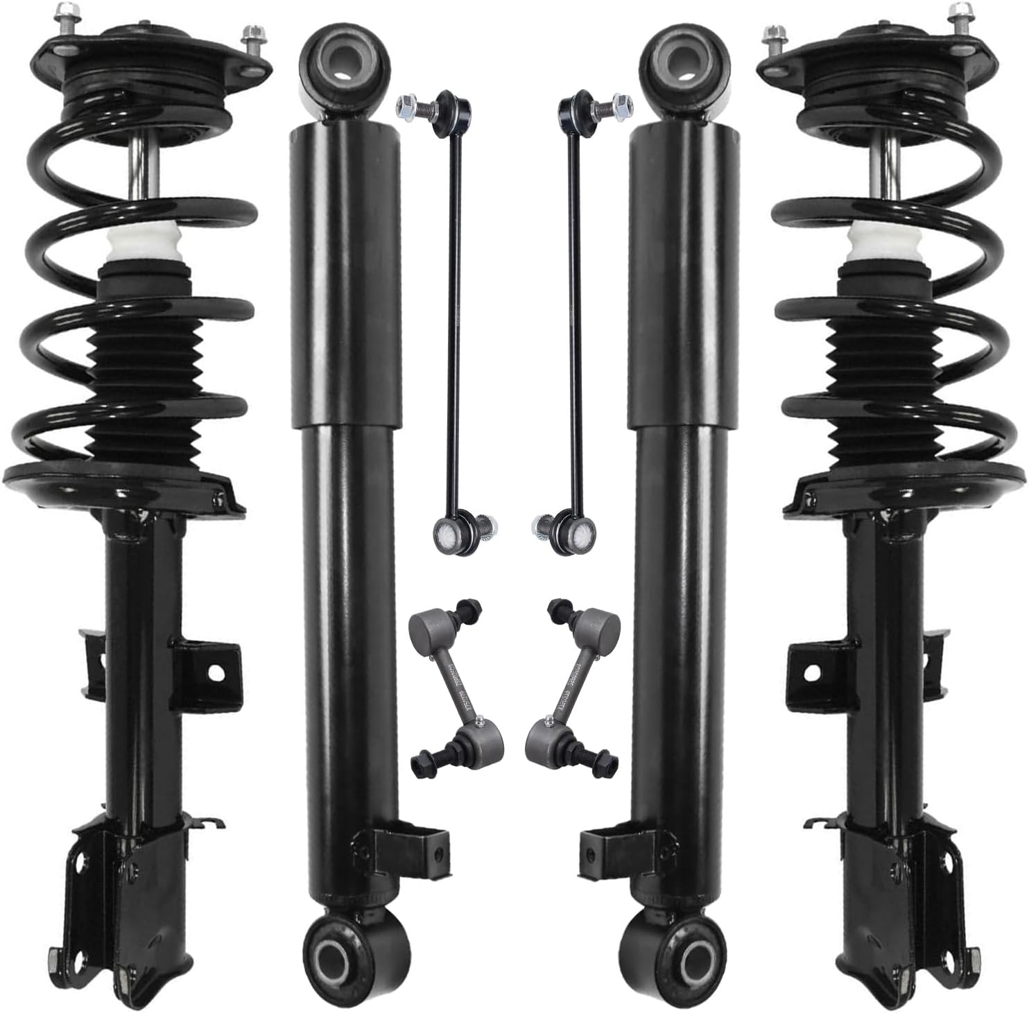 Amazon.com: Detroit Axle - 8pc Struts Shocks Kit for 2011 2012 2013 Kia ...