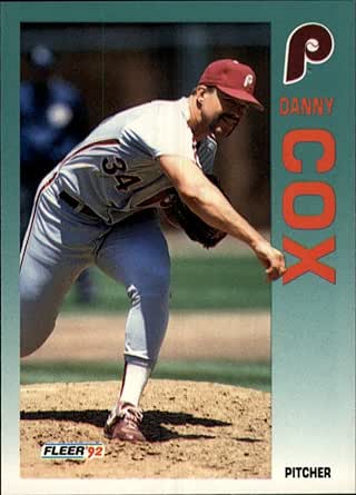 Amazon.com: 1992 Fleer Baseball Card #526 Danny Cox : Collectibles ...