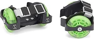 Xootz Heel Wheel Roller Skates, Attachable Shoe Trainer Wheels for Kids ...