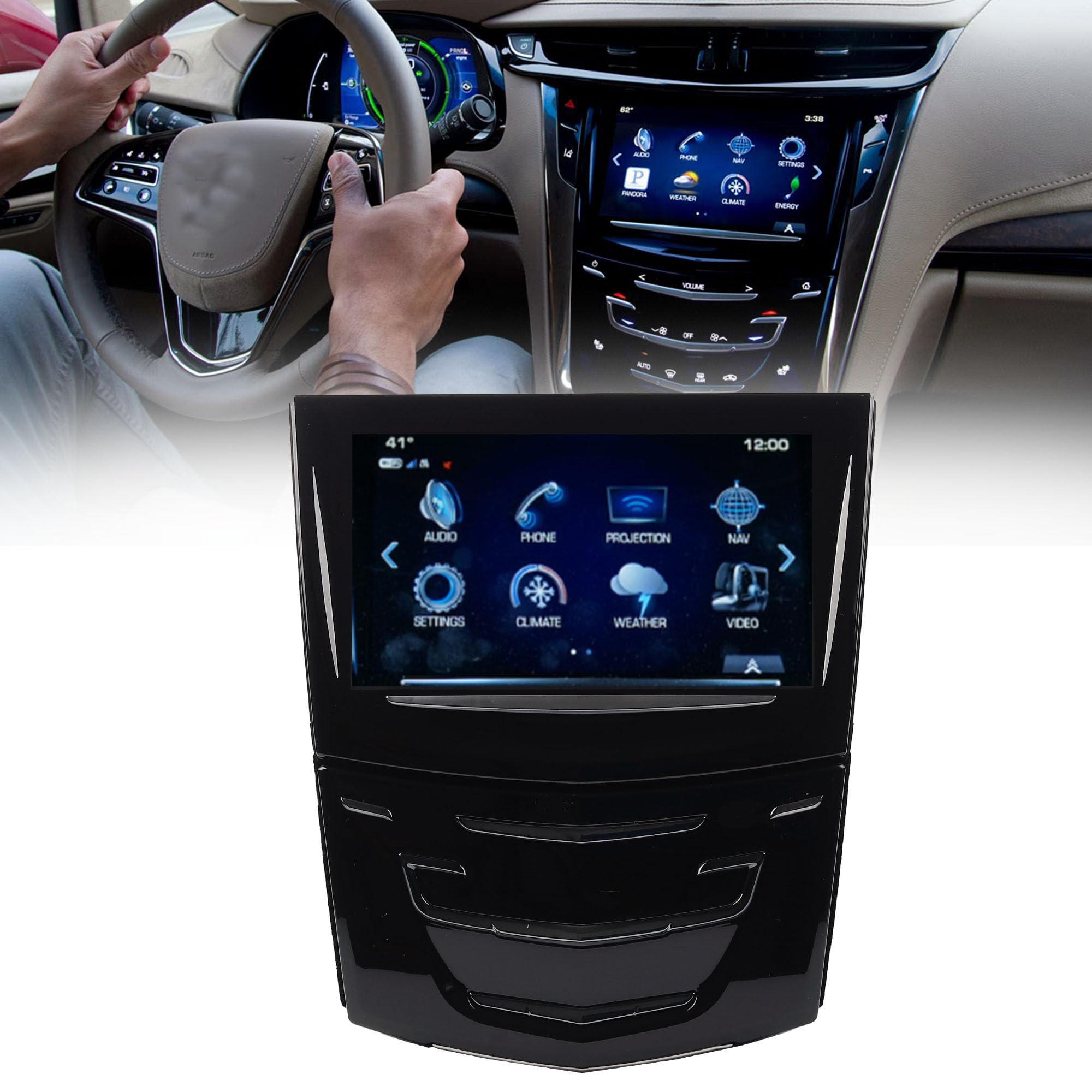 Amazon.com: Dasbecan Touch Screen Navigation Radio GPS Assembly CUE ...