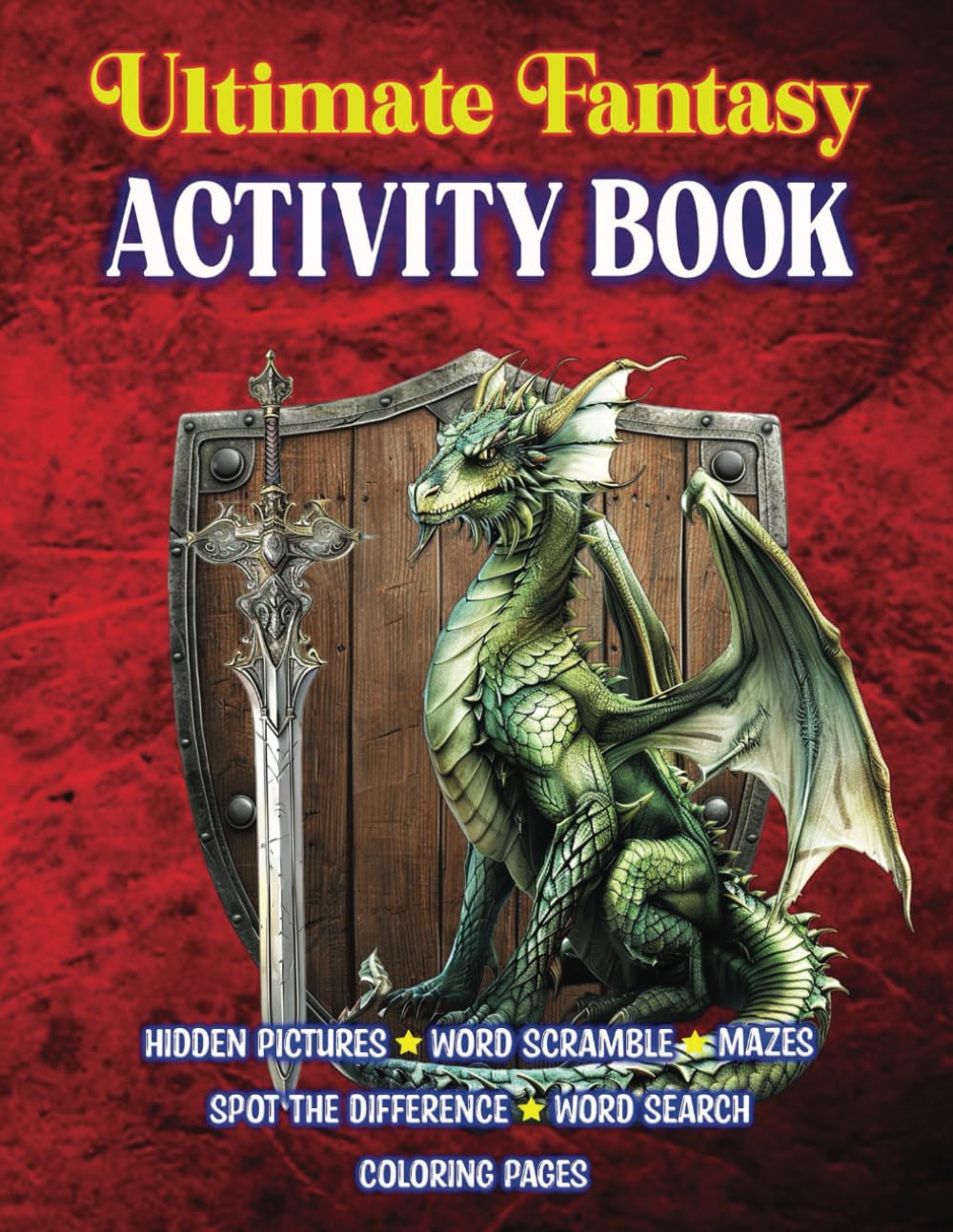 Amazon.com: Ultimate Fantasy Activity Book- Hidden Pictures, Mazes ...