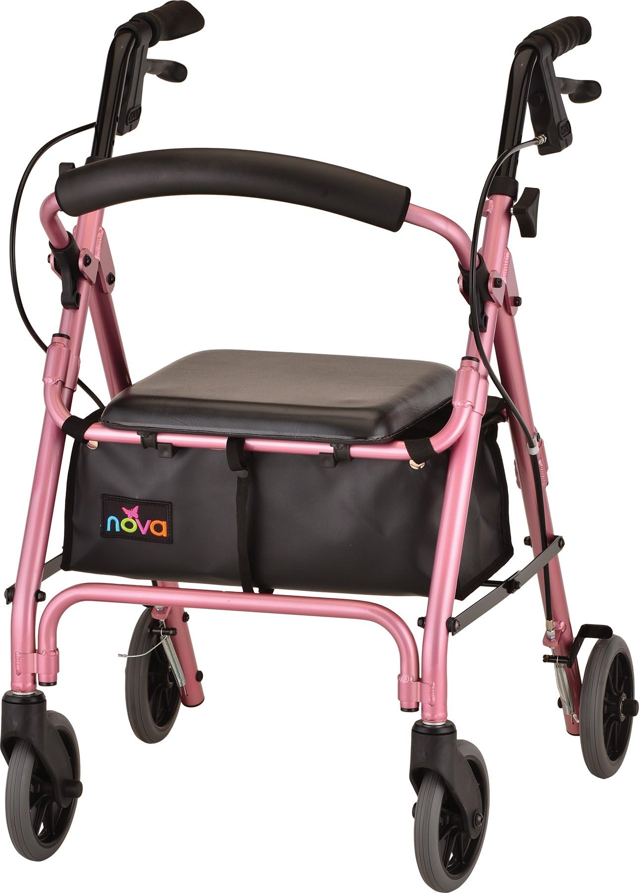 Amazon.com: NOVA Medical Products, GetGo Petite Rollator Walker Petite ...