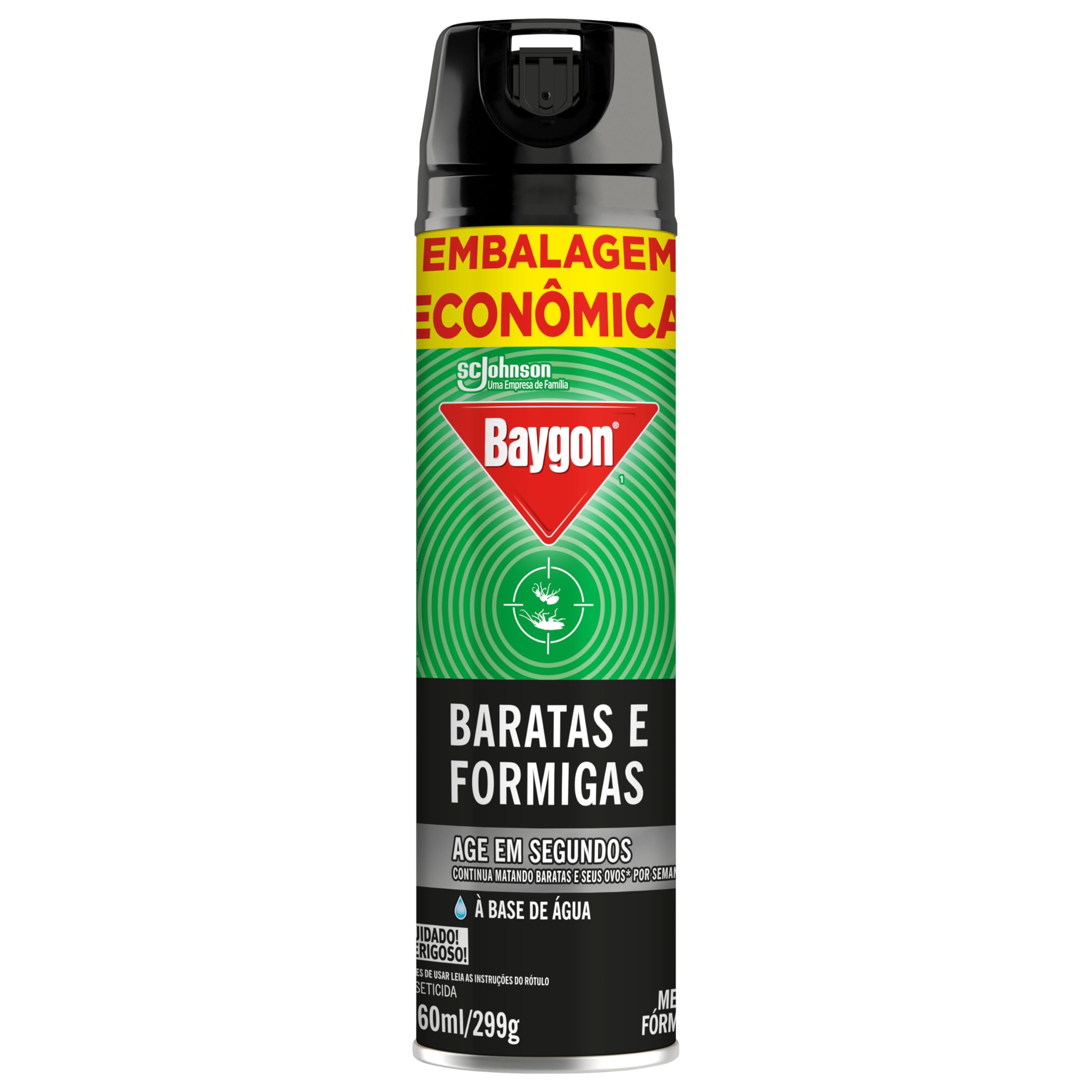 Baygon Inseticida Aerosol Mata Baratas e Formigas, Elimina Barata Até ...