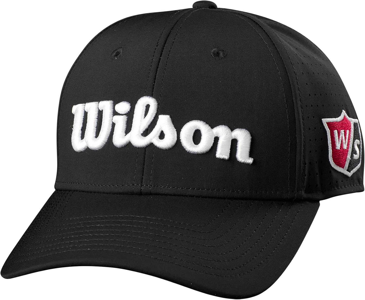 Brandclub - Wilson Performance Mesh Hat - OSFM, Black