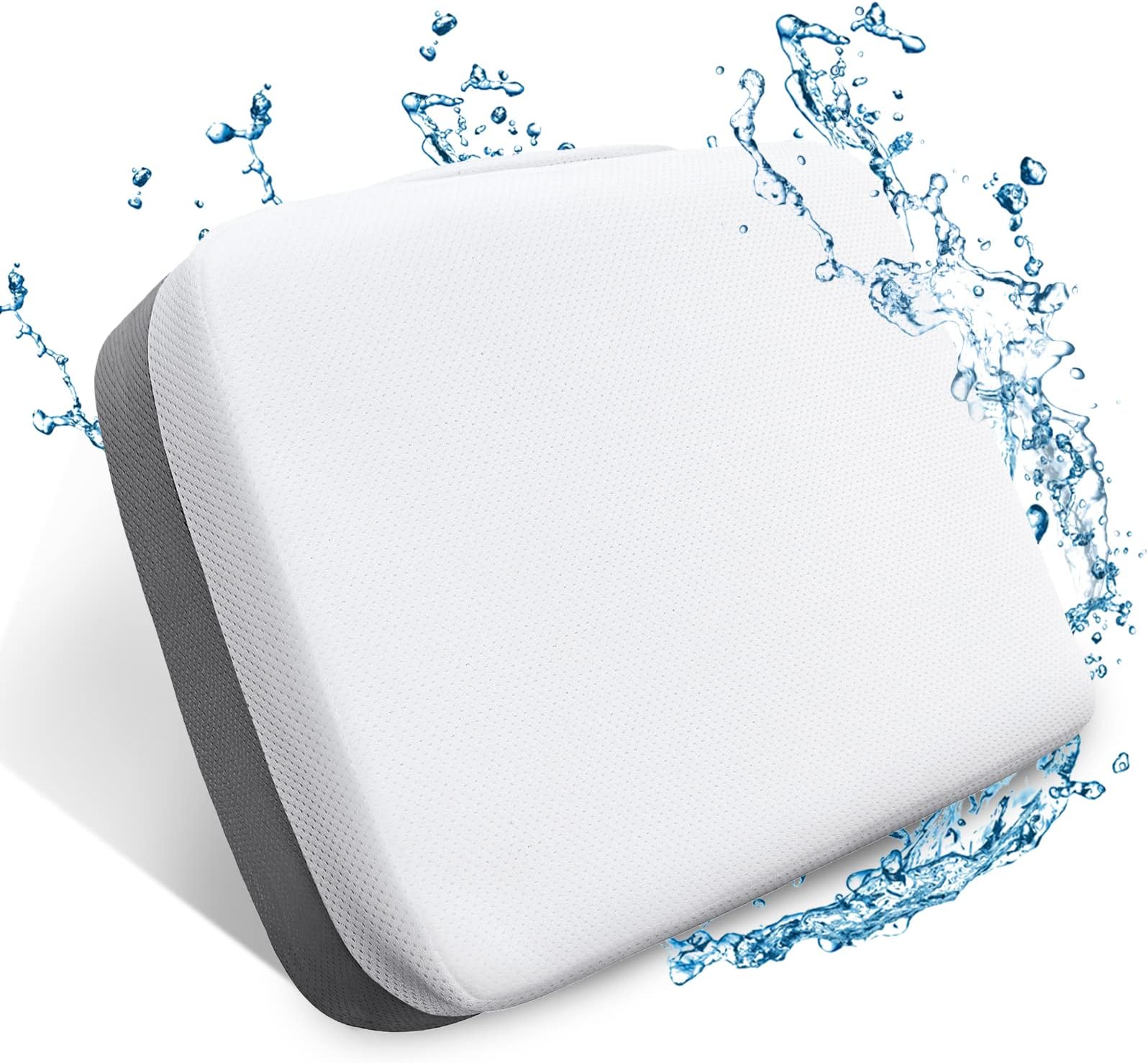 Amazon.com: Hot Tub Booster Cushion Submersible Spa Water Seat - Blue ...