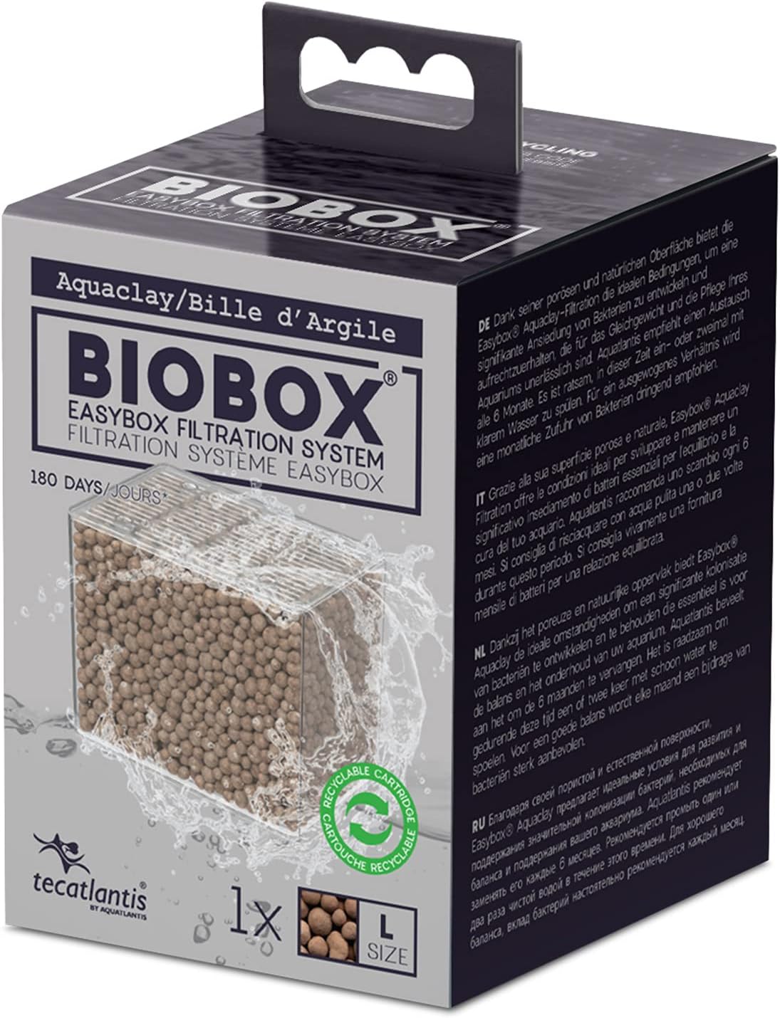 Amazon.com : Aquatlantis EasyBox Aquaclay Cartridge - Large : Pet Supplies