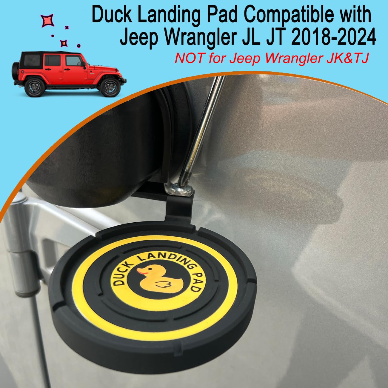 Snapklik.com : SWLOR Duck Landing Pad For Jeep,Duck Landing Zone Mirror ...