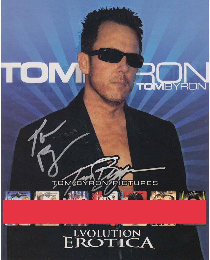Tom Byron Signed Promotional Photograph at Amazon's Entertainment ...